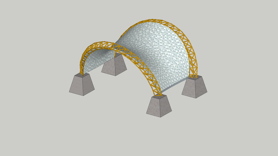 Cobertura lona | 3D Warehouse