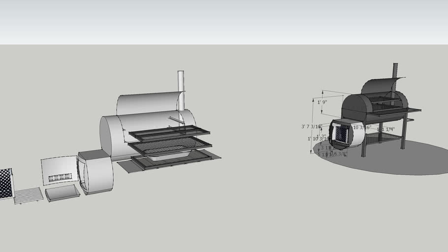 my smoker | 3D Warehouse