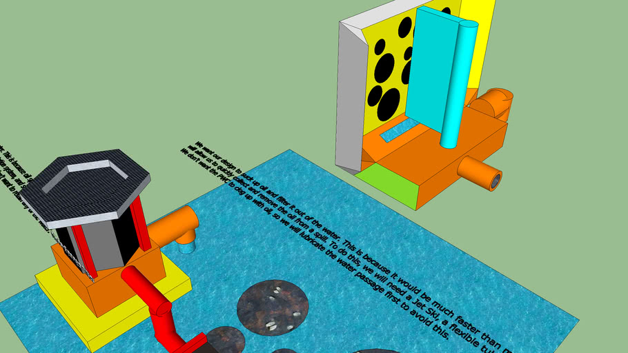 Oil Spill Prototype design | 3D Warehouse