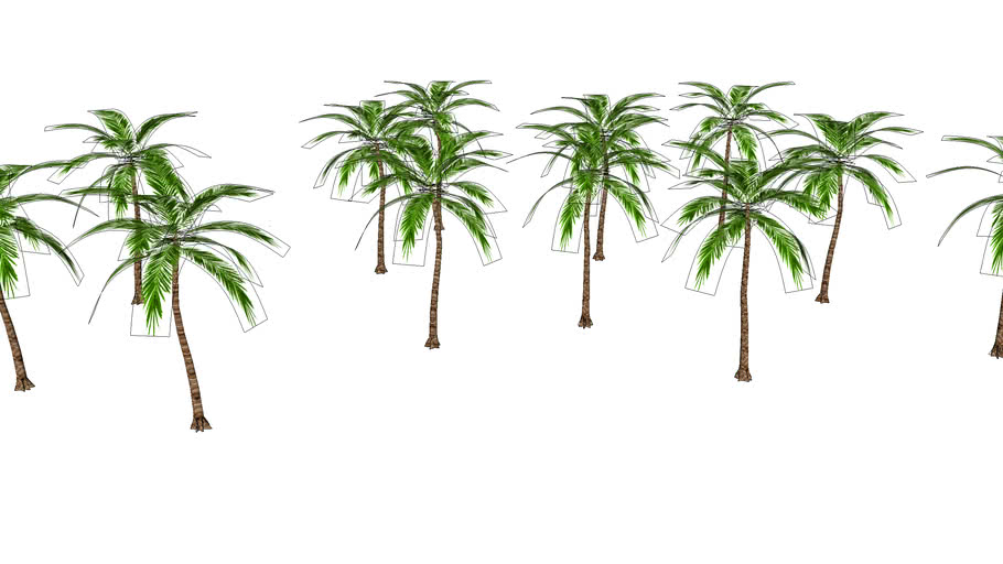 Palm Tree Dynamic Component | 3D Warehouse