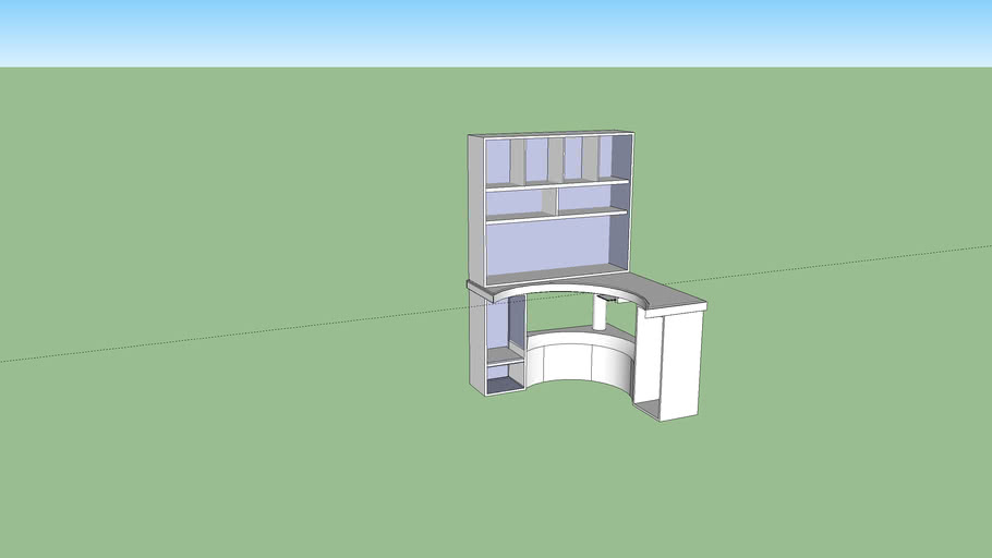 Simple corner table | 3D Warehouse