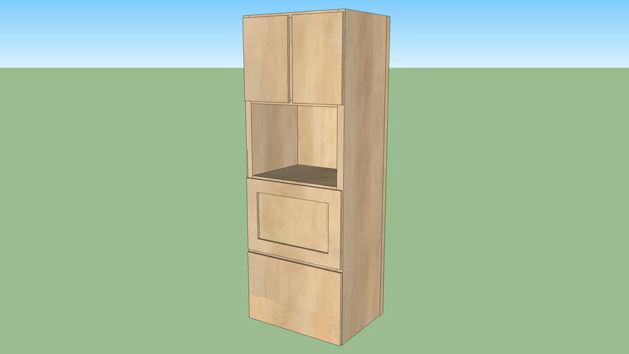 Kitchen Tall Unit | 3D Warehouse