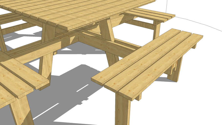 PICNIC TABLE | 3D Warehouse