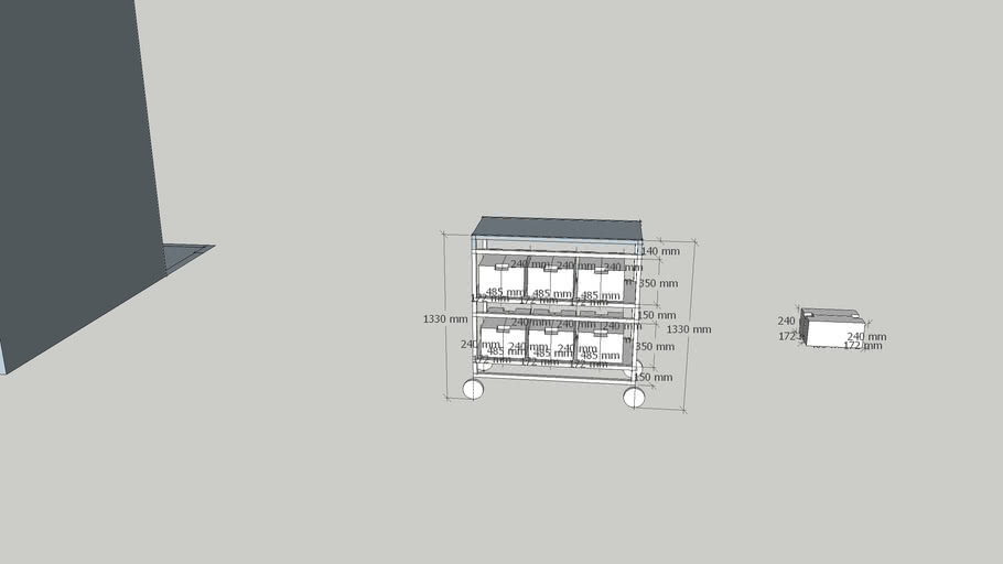 Victron energy battery rack | 3D Warehouse