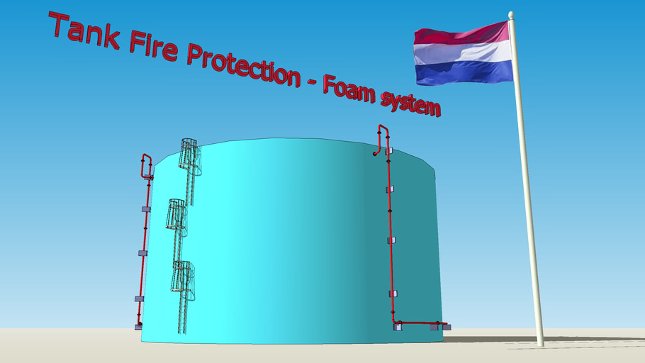 Tank Fire Protection - Foam system | 3D Warehouse
