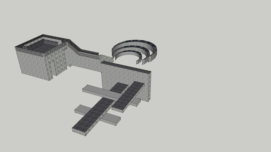 Experiment 2_ combined axonometric | 3D Warehouse