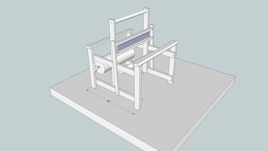 floor loom 3 | 3D Warehouse