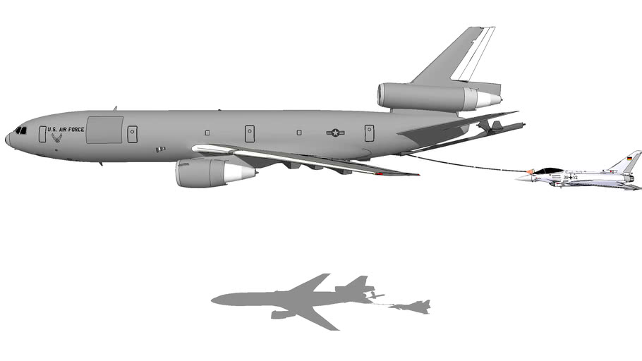 McDonnell Douglas KC-10 'Extender' | 3D Warehouse