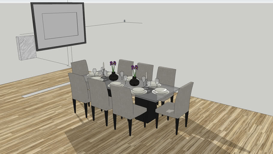 dining area | 3D Warehouse