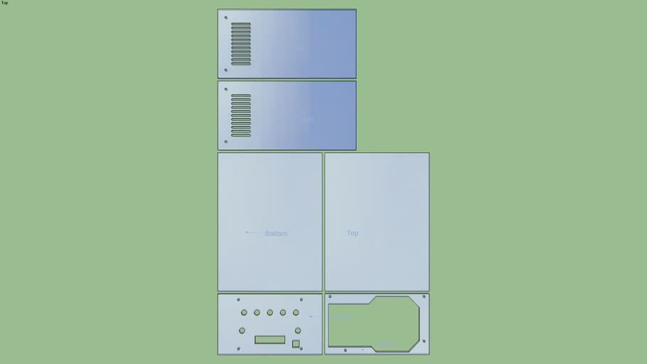ATX layout case | 3D Warehouse