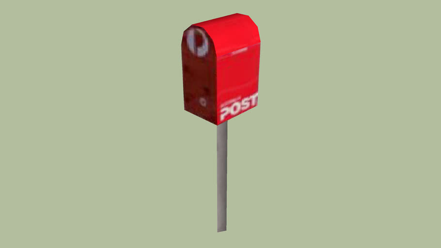 Small Australian Post Box | 3D Warehouse