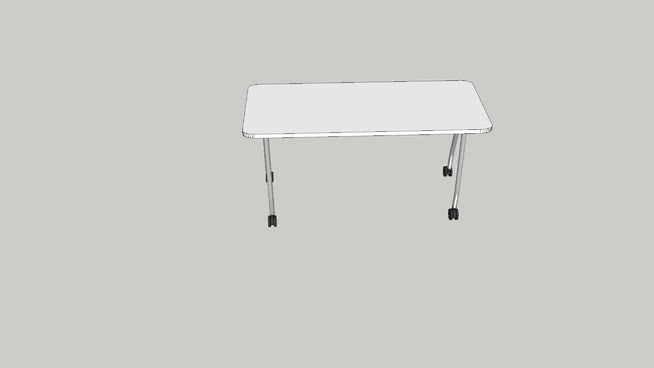 Steelcase Verb Rectangle Table | 3D Warehouse