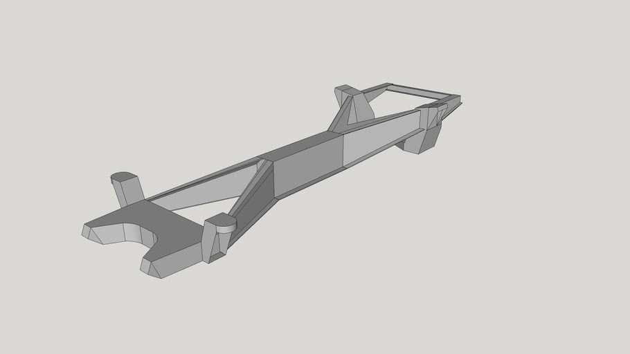 DeLorean Backbone Chassis | 3D Warehouse