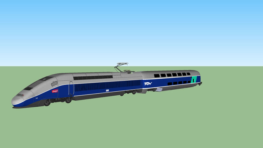 TGV Duplex V.1 | 3D Warehouse