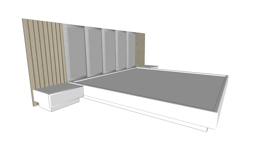 BED+005.skp | 3D Warehouse