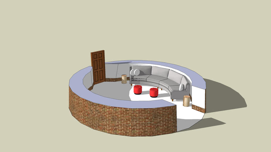 Curved Sofa | 3D Warehouse