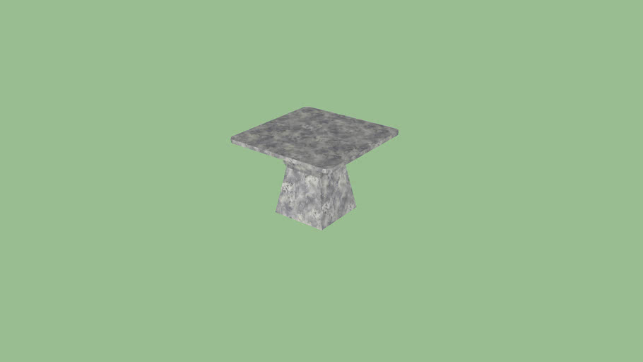 STONE table | 3D Warehouse