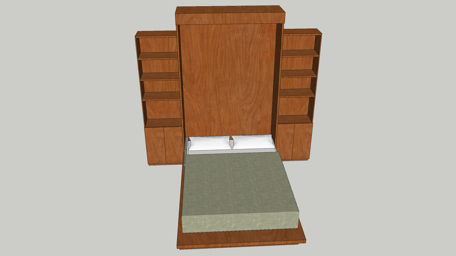 Murphy Bed, Double | 3D Warehouse