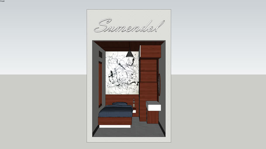 bedroom 3m x 2m | 3D Warehouse