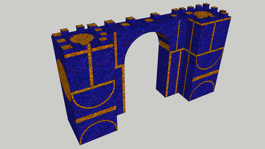 Ishtar Gate | 3D Warehouse