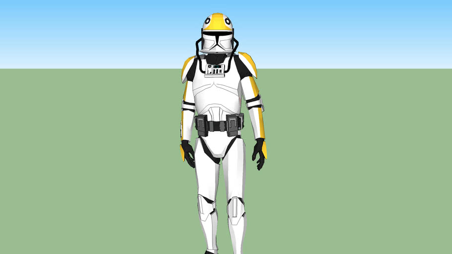 Clone trooper pilot | 3D Warehouse