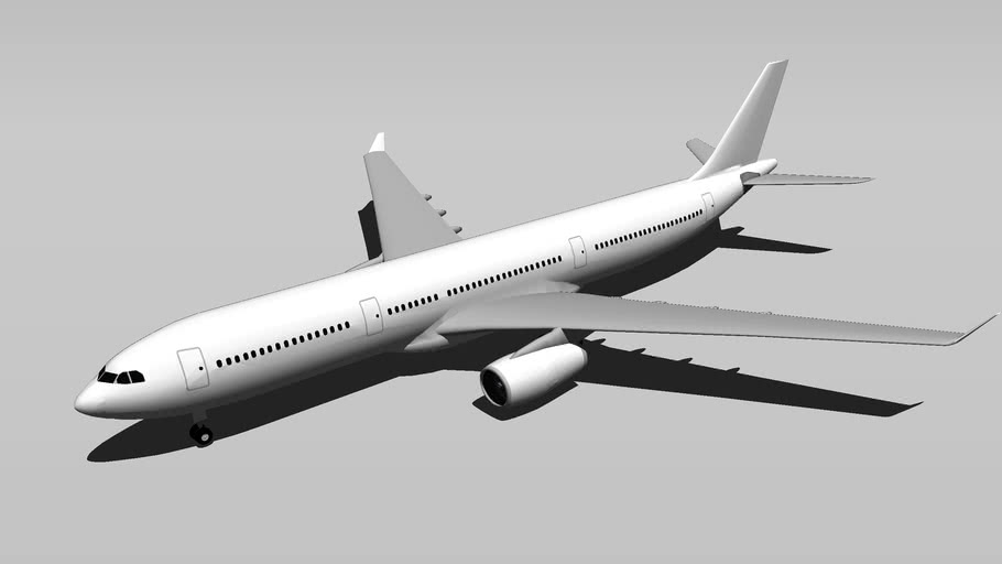 Template - Airbus A330-200 | 3D Warehouse