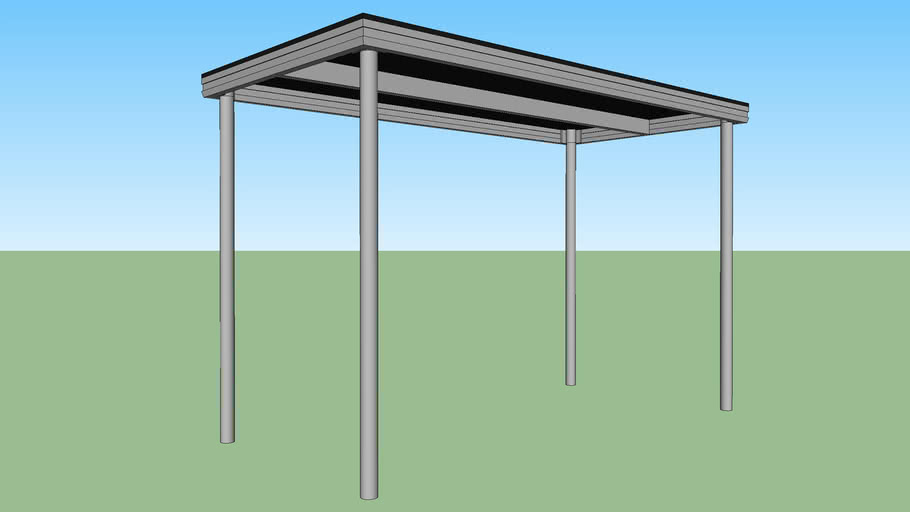 Basicline Deck 4x8 foot | 3D Warehouse