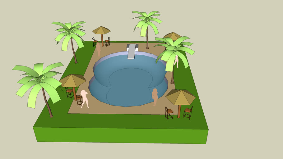 swimming pool | 3D Warehouse