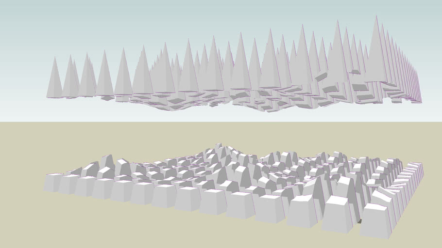 Parametric Pyramids Tops and Bottoms | 3D Warehouse