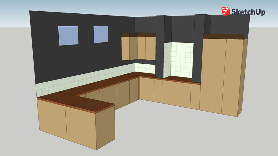 Kitchen Units | 3D Warehouse