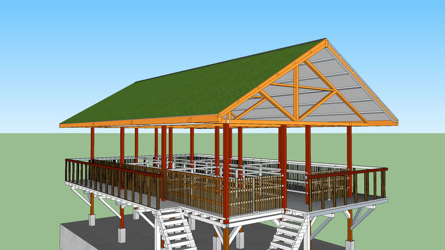 nipa goat house | 3D Warehouse