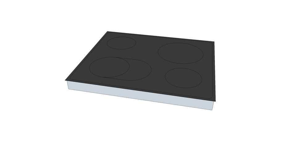 Integrated Induction top | 3D Warehouse