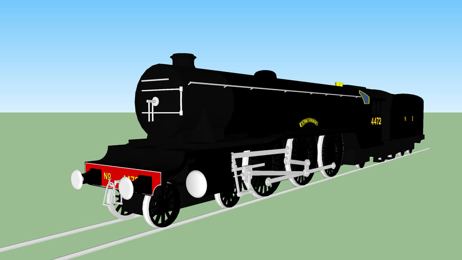 LNER No. 4472 ''Flying Scotsman'' (1943) | 3D Warehouse