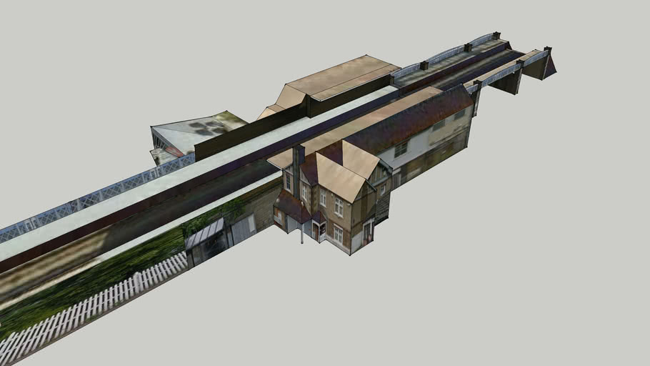 benfleet train station & bridge | 3D Warehouse