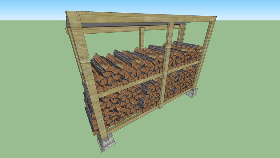 Firewood_stand | 3D Warehouse