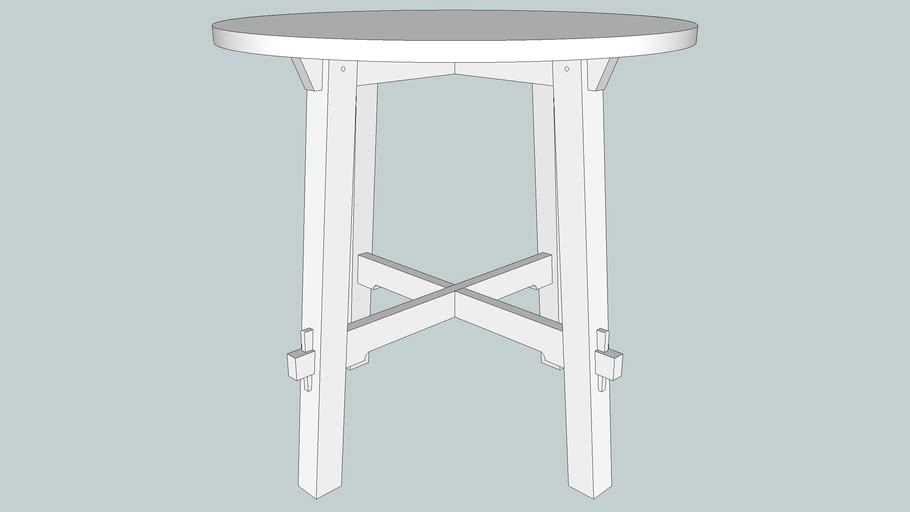 Small Table (Plate 14) | 3D Warehouse