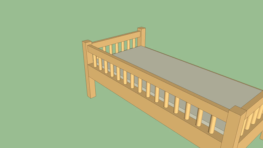 single bed | 3D Warehouse