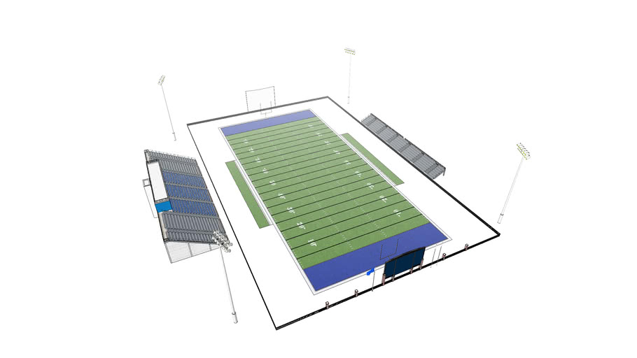 Football Stadium 1 | 3D Warehouse