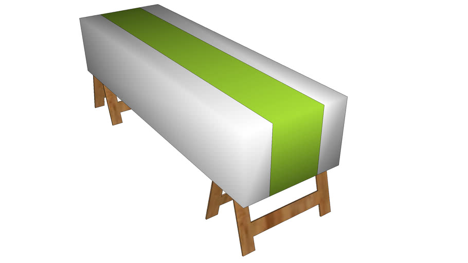 Table rectangle | 3D Warehouse