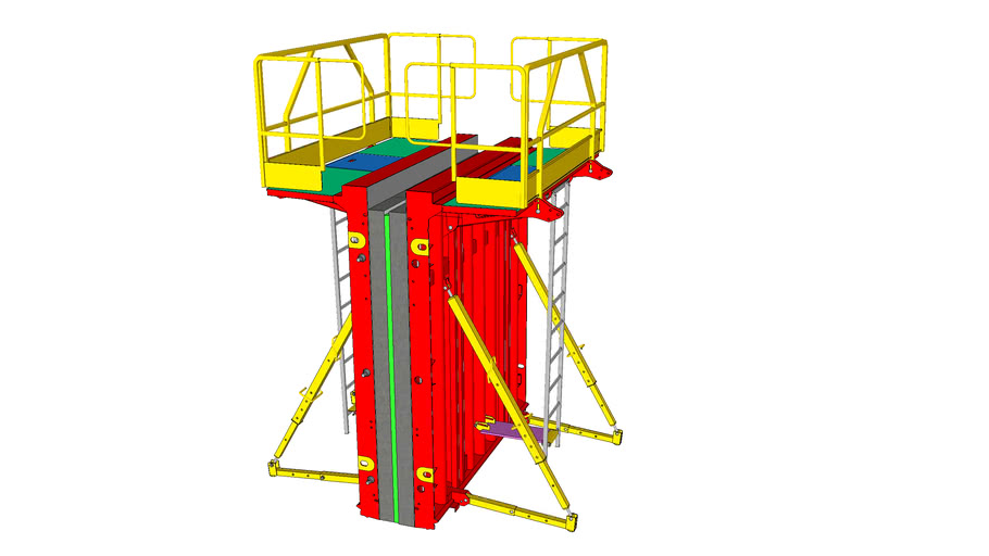 Joint de dilatation avec banches Sateco | 3D Warehouse