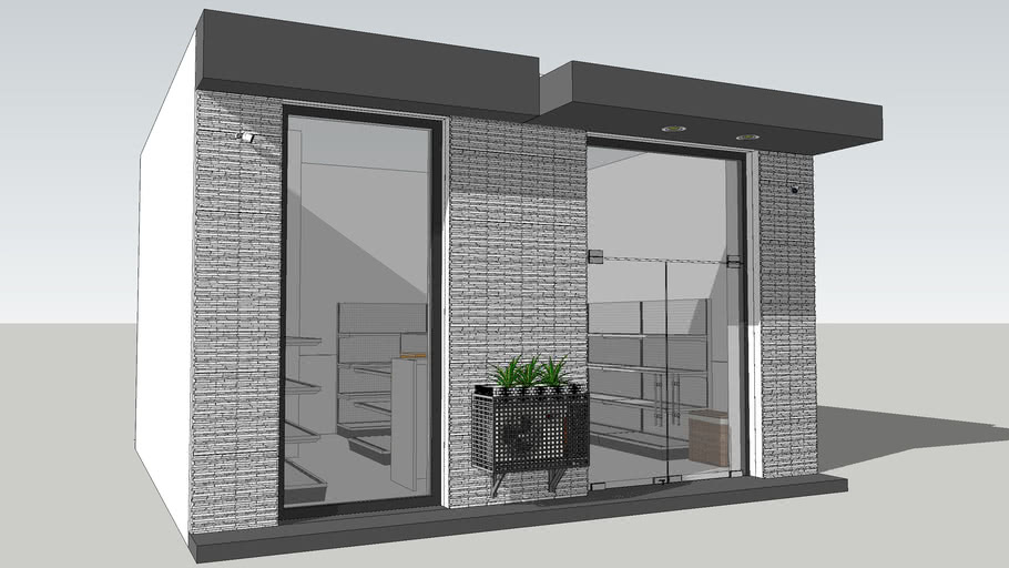 Small shop design | 3D Warehouse