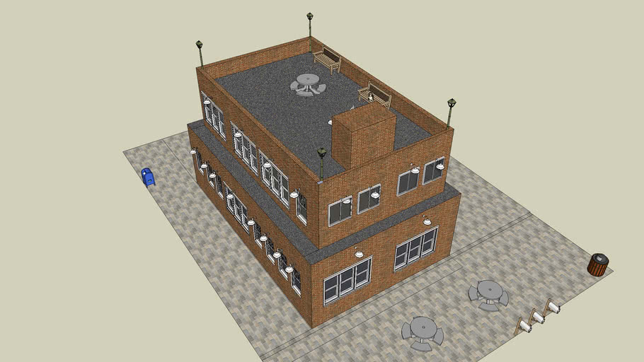 appartment complex | 3D Warehouse