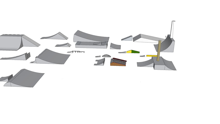 ski park snow park | 3D Warehouse