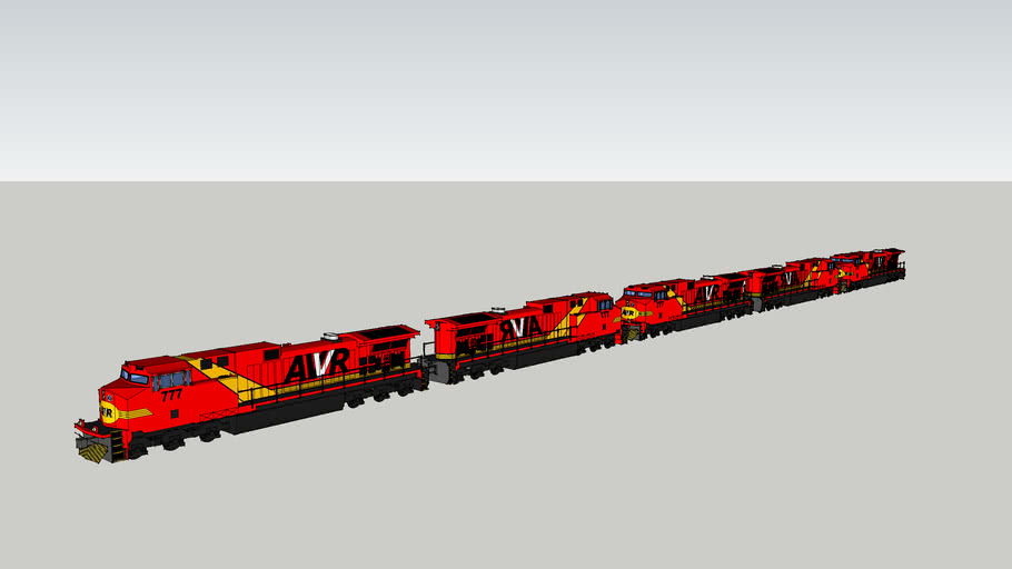 Locomotoras AWVR 777 | 3D Warehouse
