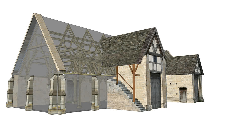 Bredon Tithe Barn | 3D Warehouse