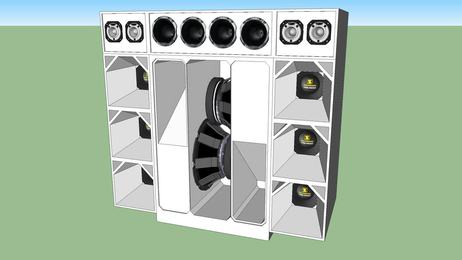 PAREDAO DE SOM | 3D Warehouse