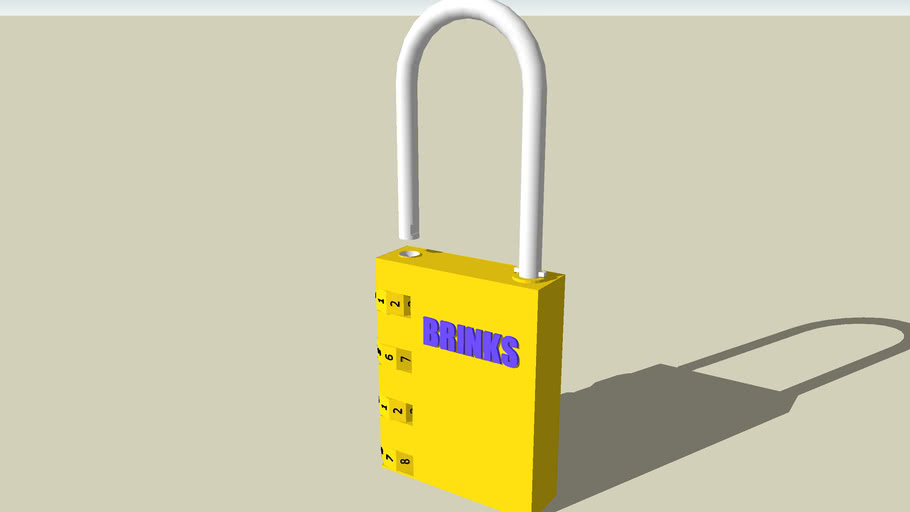 A lock | 3D Warehouse