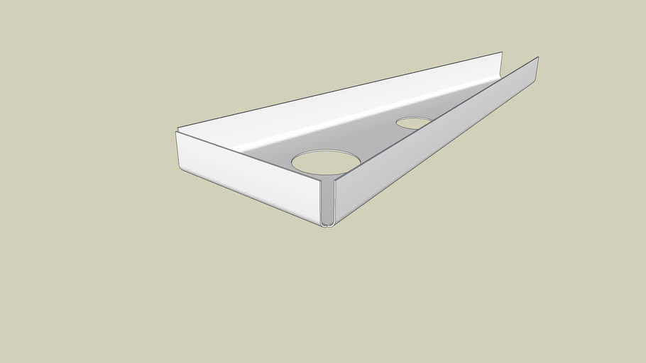 Formed Rib for Aircraft sheet metal project | 3D Warehouse
