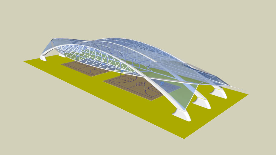 covered court | 3D Warehouse