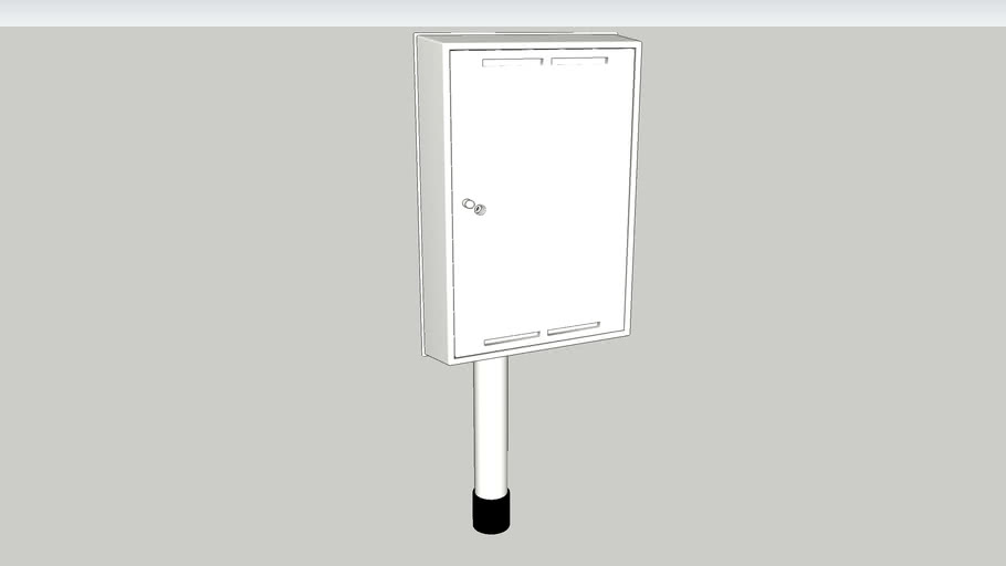 Gas meter box | 3D Warehouse